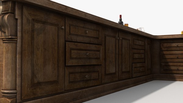 3D Wooden Bar 8K PBR Textures - TurboSquid 2015321