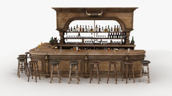 modelo 3d Barra de madera 8K PBR Texturas - TurboSquid 2015321