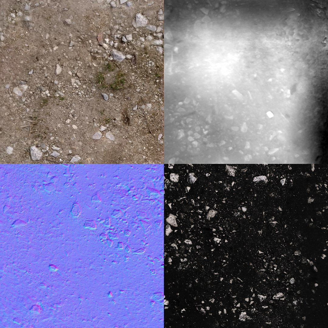 3D Rocky Ground Surface - TurboSquid 1150168
