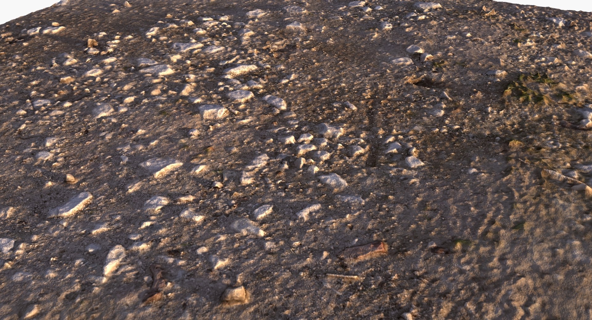 3D Rocky Ground Surface - TurboSquid 1150168