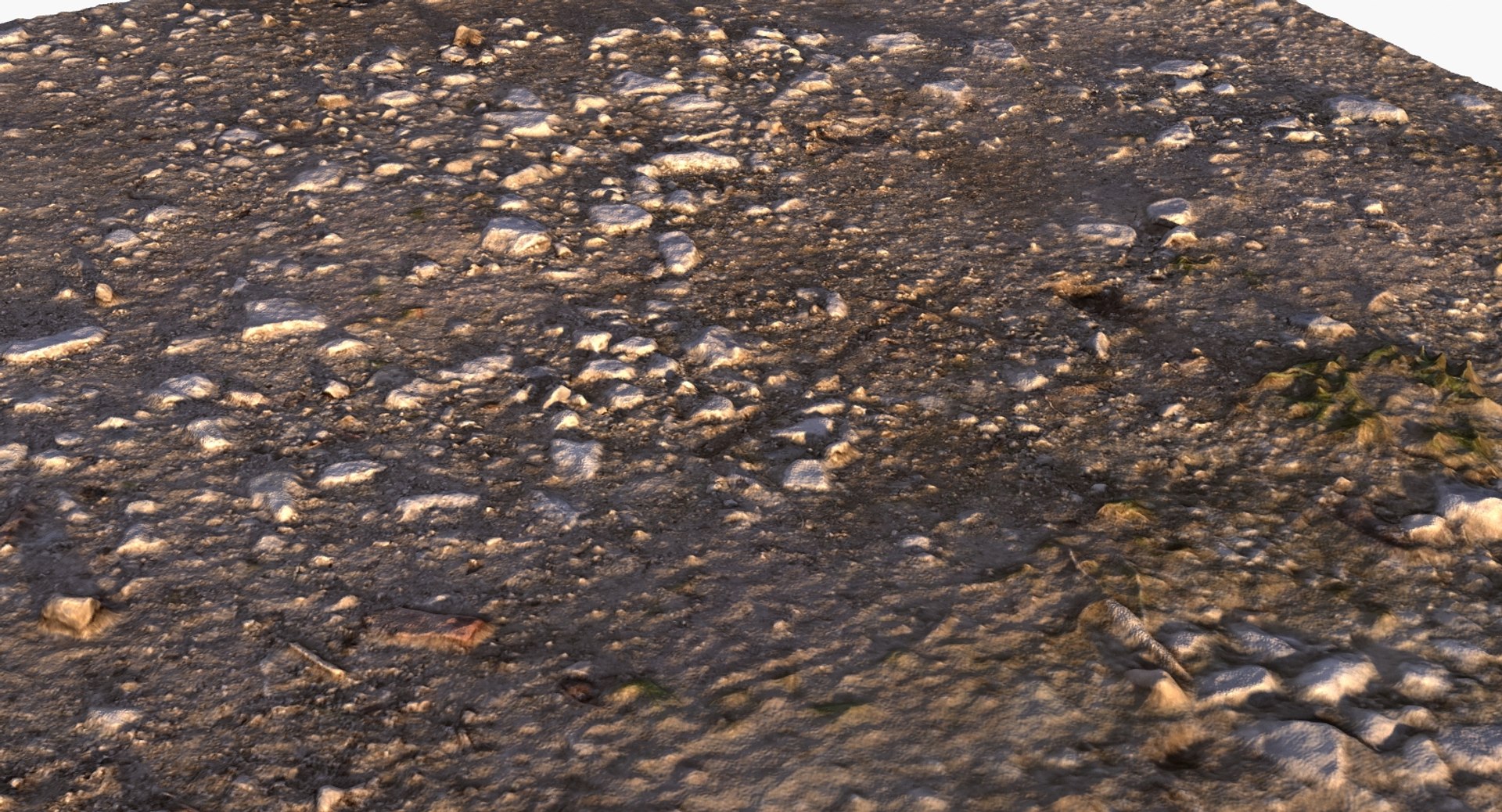 3D Rocky Ground Surface - TurboSquid 1150168