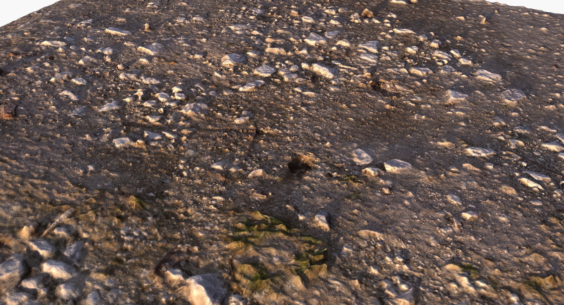 3D Rocky Ground Surface - TurboSquid 1150168