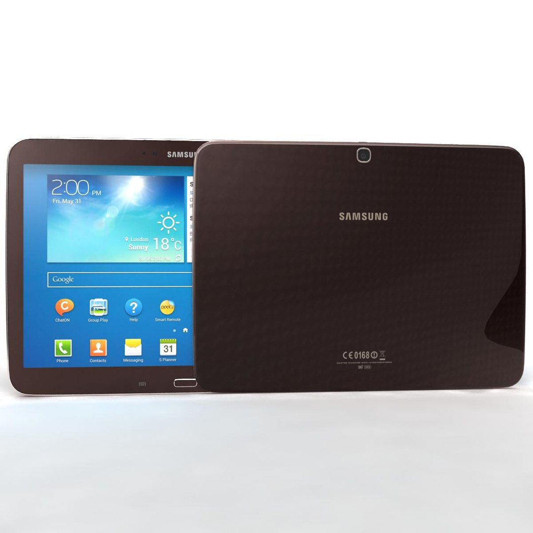 3d samsung galaxy tab 3 model