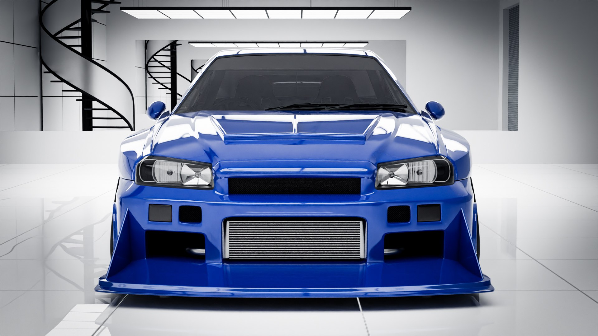 Nissan Skyline GT-R R34 LBWK 3D - TurboSquid 2053507