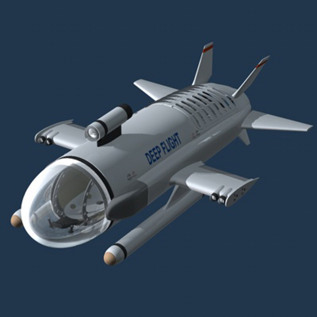 3ds Experimental Submarine Deepflight