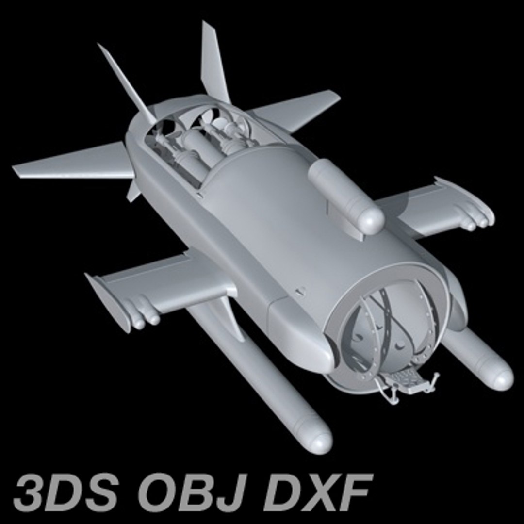 3ds Experimental Submarine Deepflight