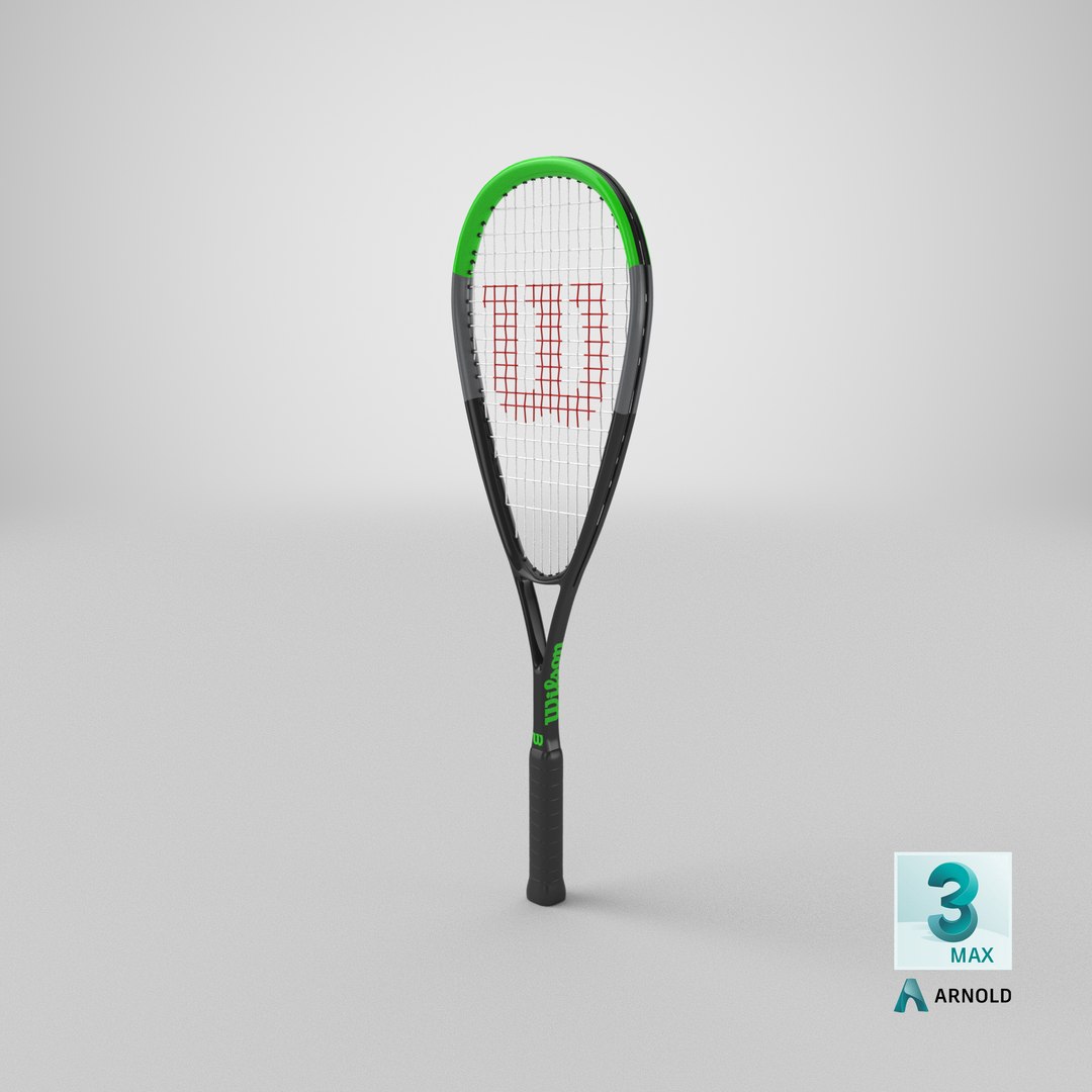 3D Squash Racquet 04 model - TurboSquid 2059470