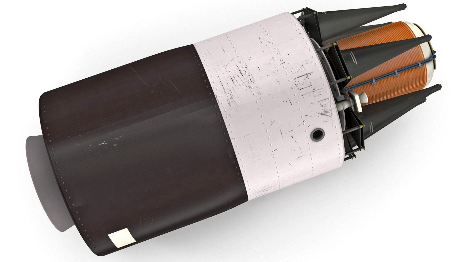 Trident ii ballistic missile model - TurboSquid 1583761