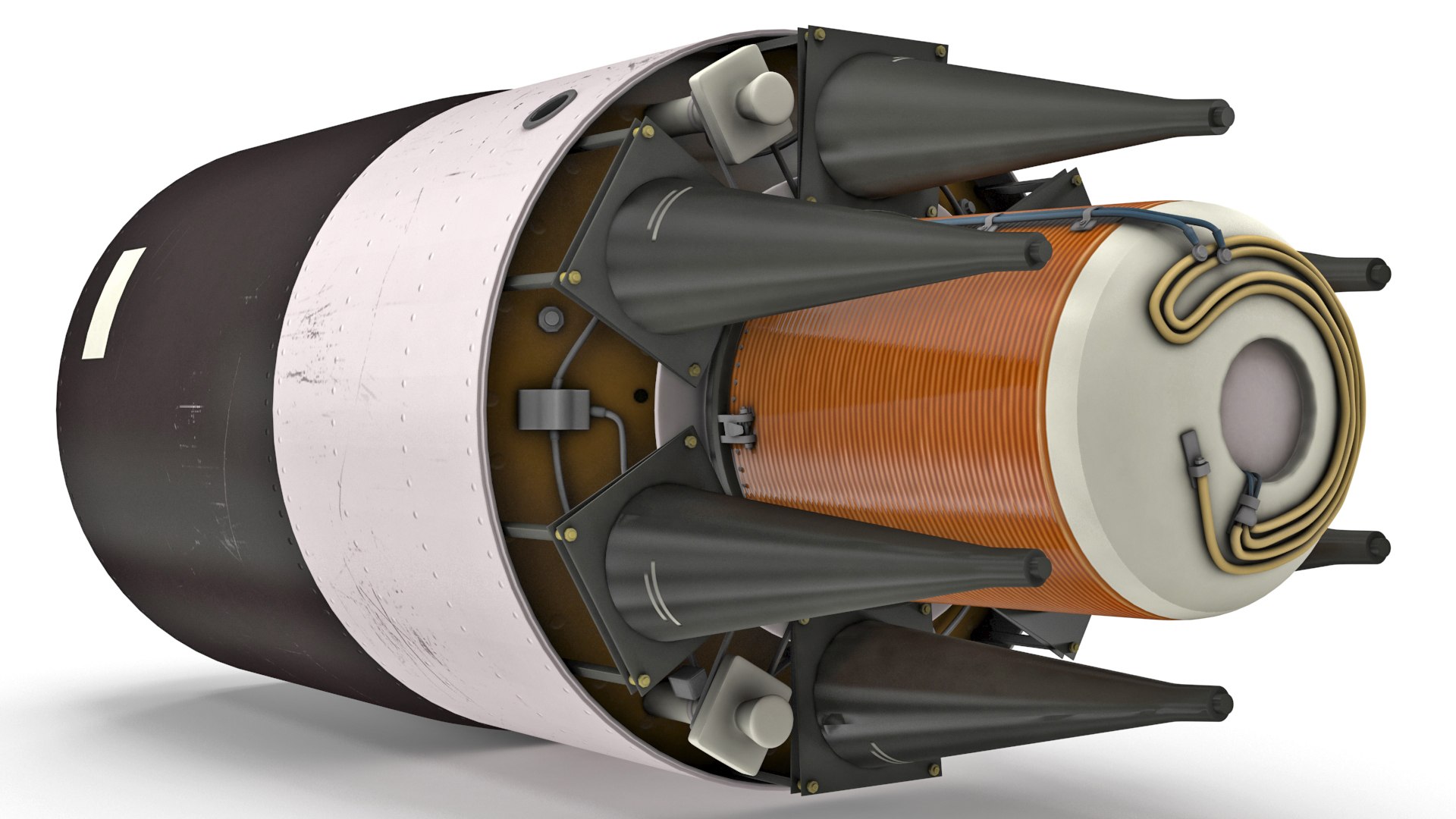 Trident ii ballistic missile model - TurboSquid 1583761