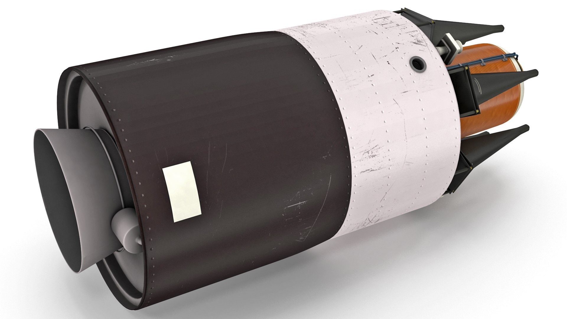 Trident ii ballistic missile model - TurboSquid 1583761