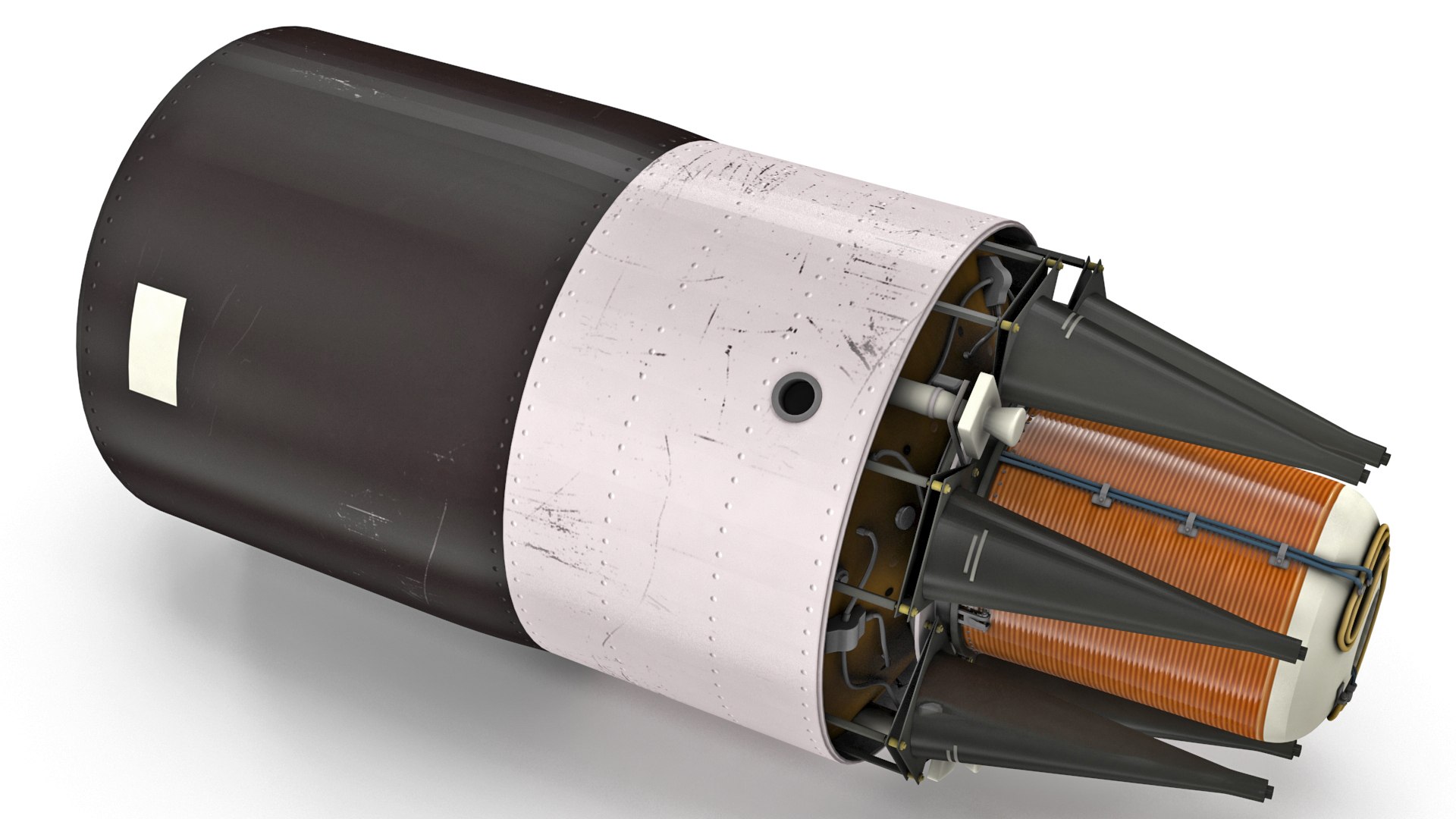 Trident ii ballistic missile model - TurboSquid 1583761