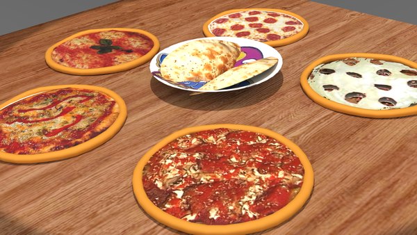 pizza 3D 모델 - TurboSquid 2028158