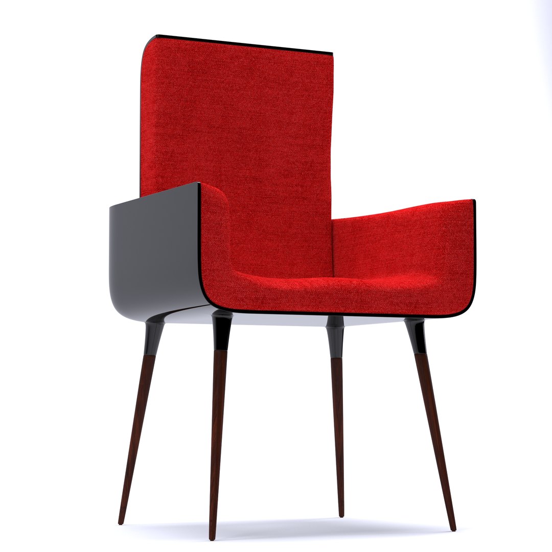 Modern Chair Cube 3d Model