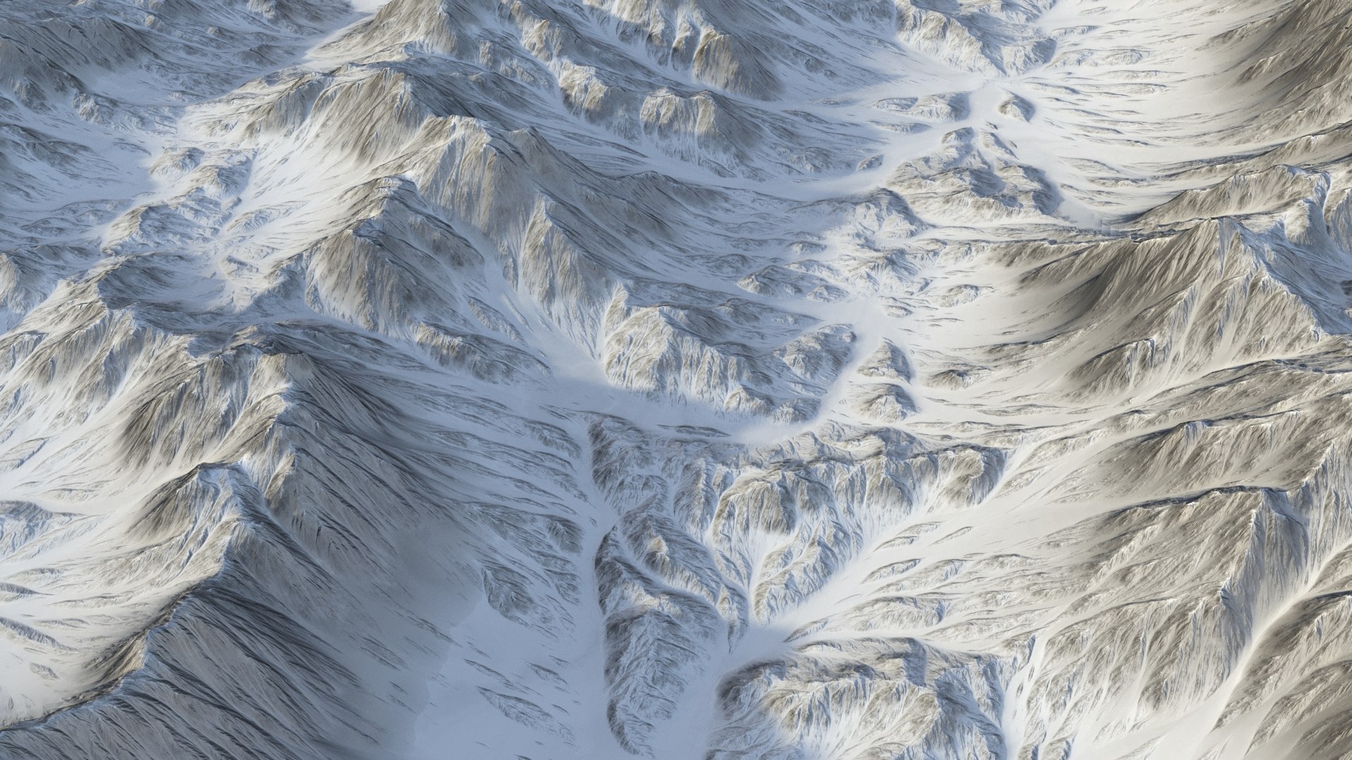 3D Snow Land 08 - TurboSquid 2072580