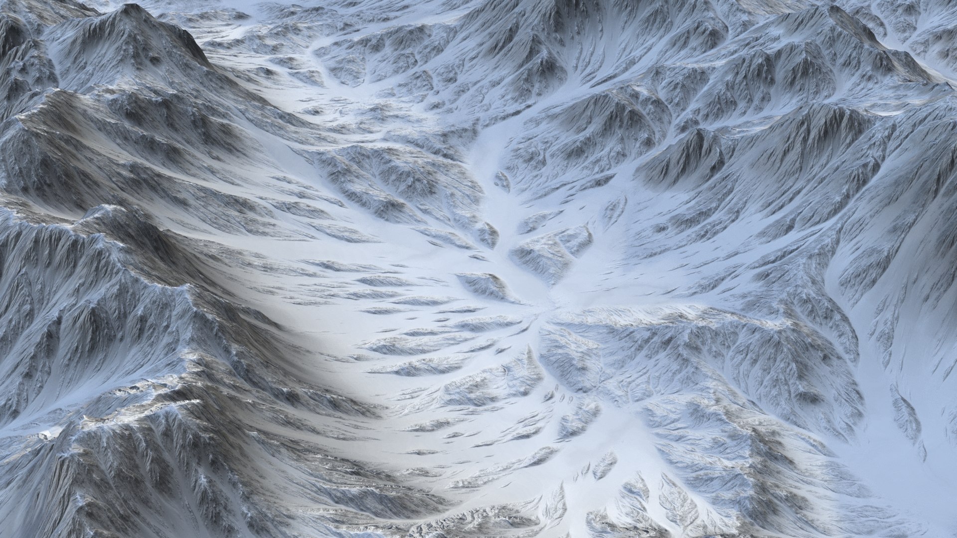 3D Snow Land 08 - TurboSquid 2072580