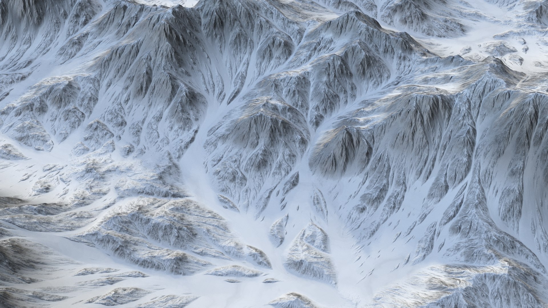 3D Snow Land 08 - TurboSquid 2072580