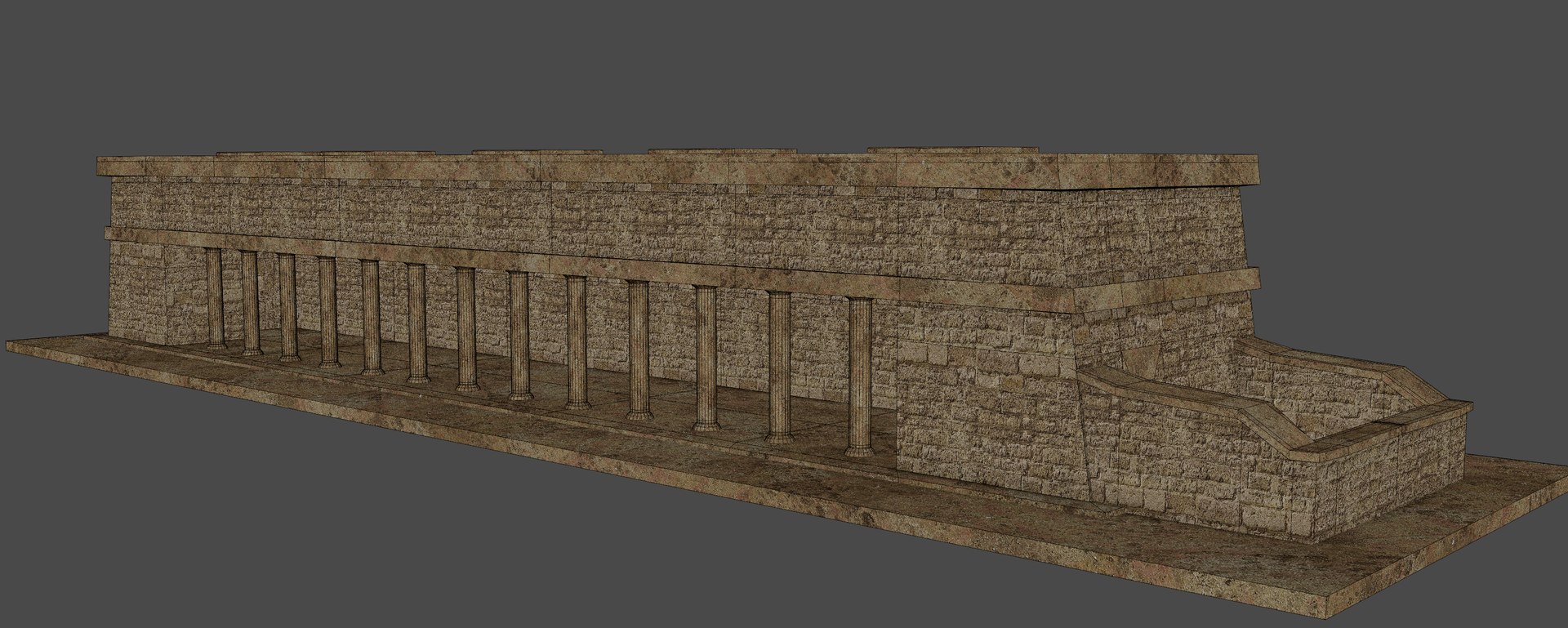 Free 3D Mayan Structure Temple - TurboSquid 2394853