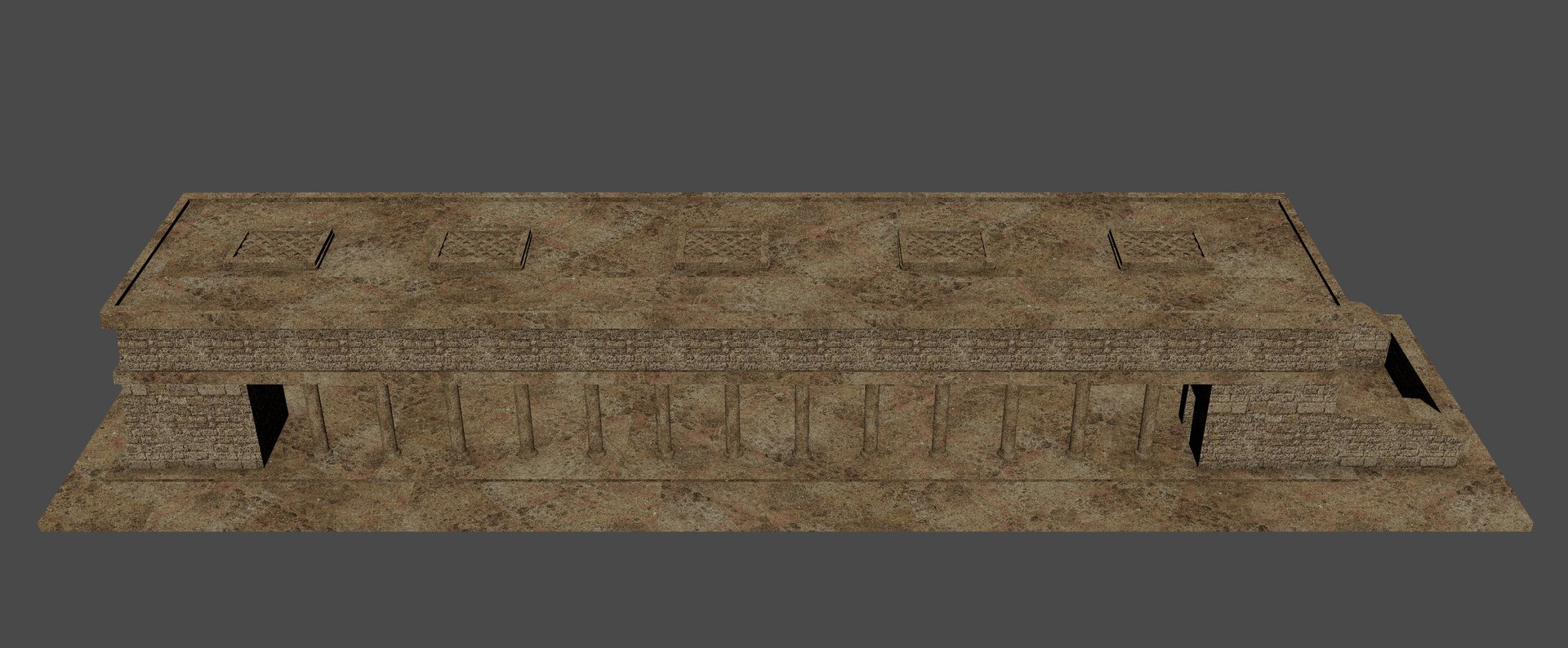 Free 3D Mayan Structure Temple - TurboSquid 2394853