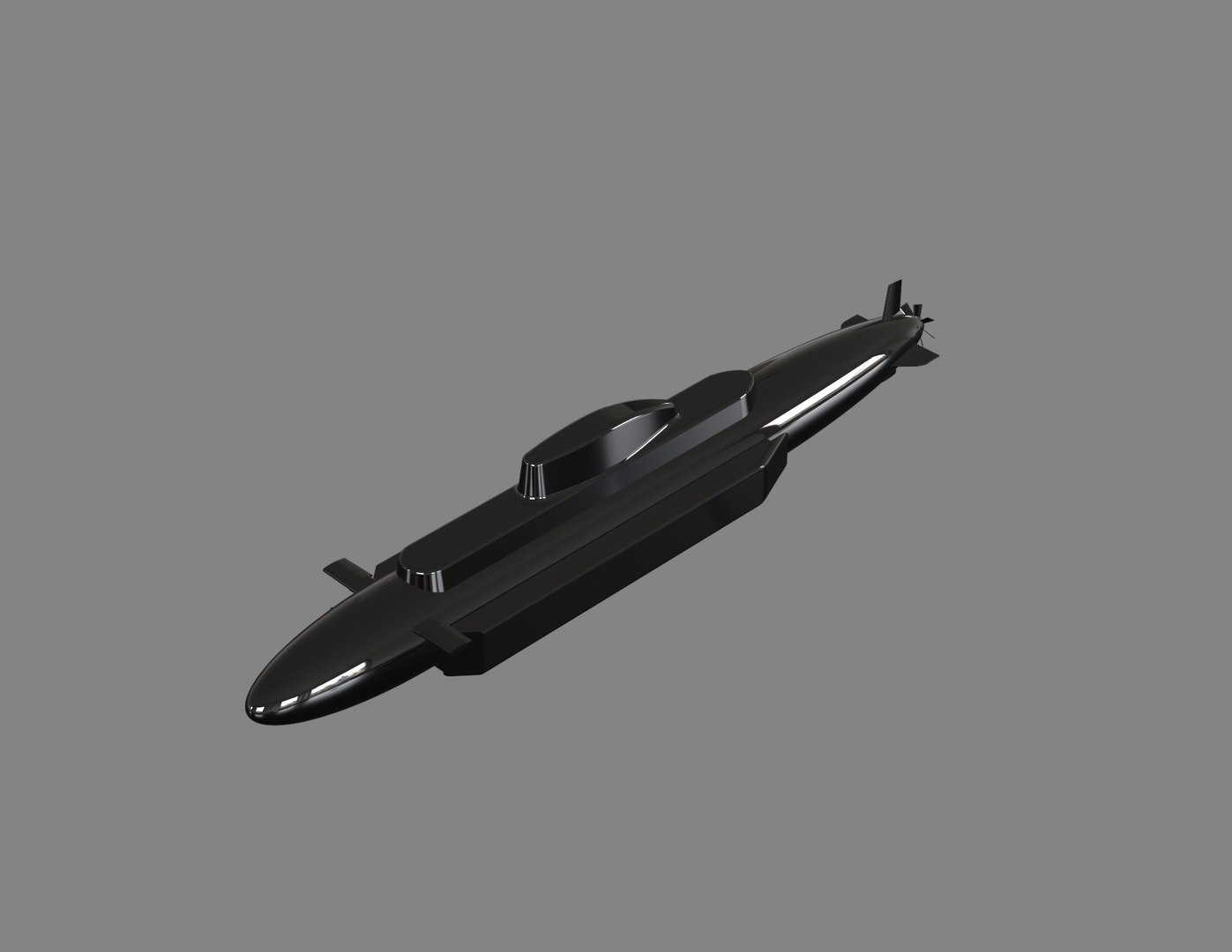Midget Submarine 3D - TurboSquid 1938579
