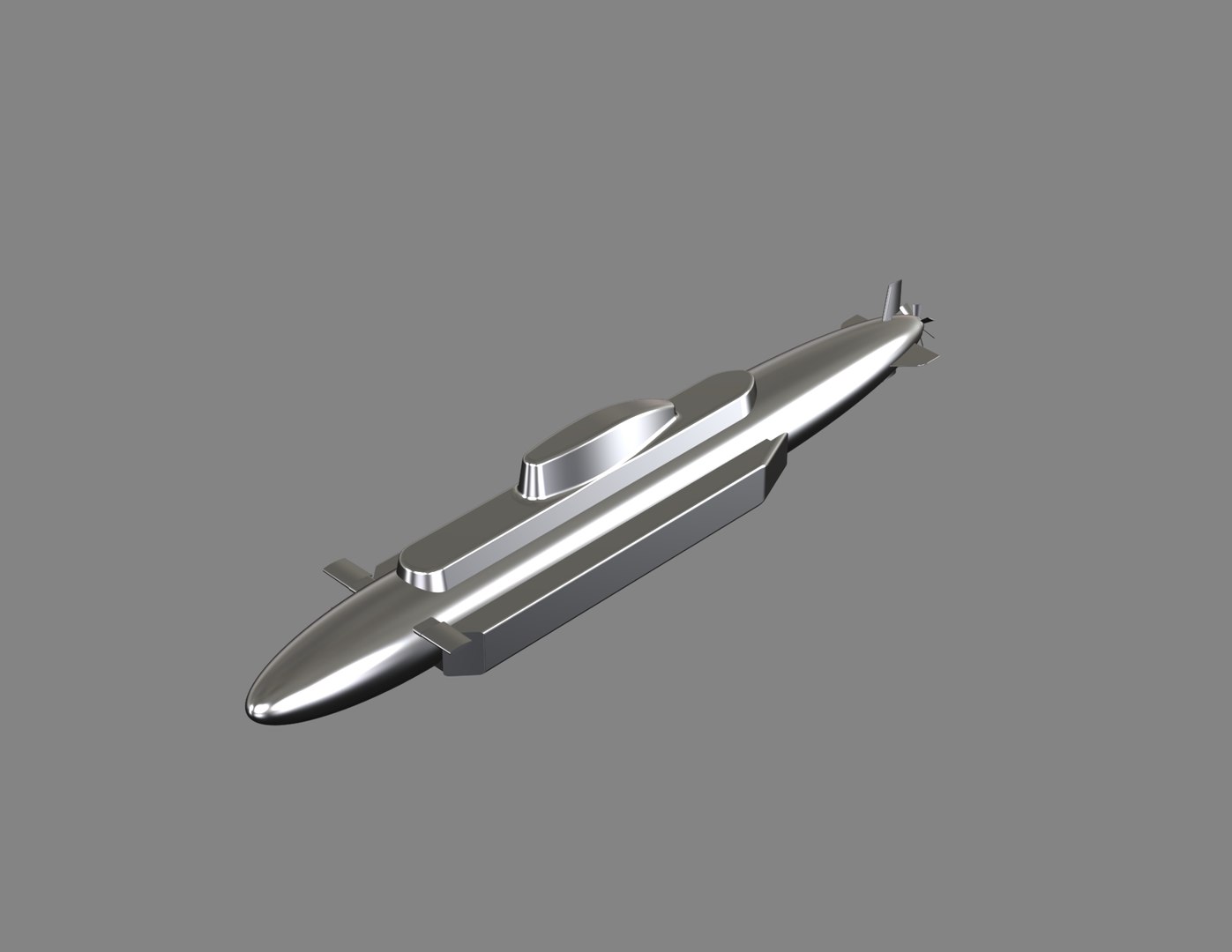 Midget Submarine 3D - TurboSquid 1938579