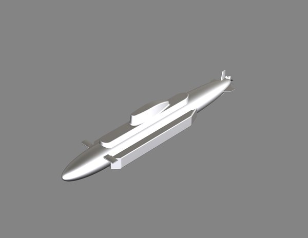 Midget Submarine 3D - TurboSquid 1938579