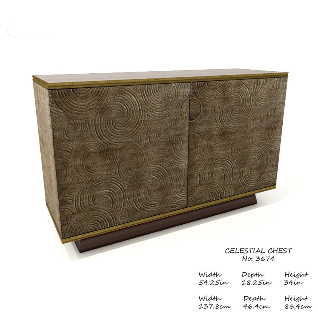 Baker Celestial Chest 3674 3D Model | 1147132 | TurboSquid