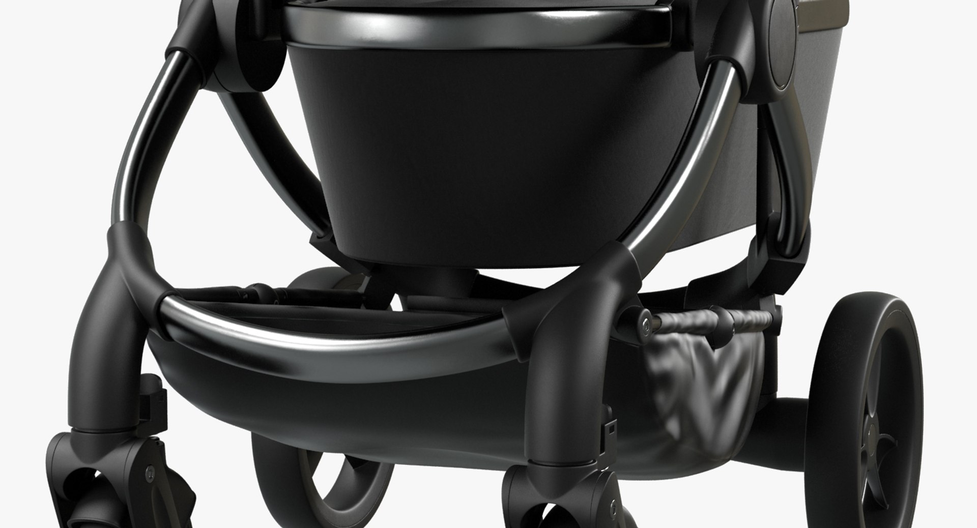 3D Icandy Peach Twin Carrycot - TurboSquid 1410469
