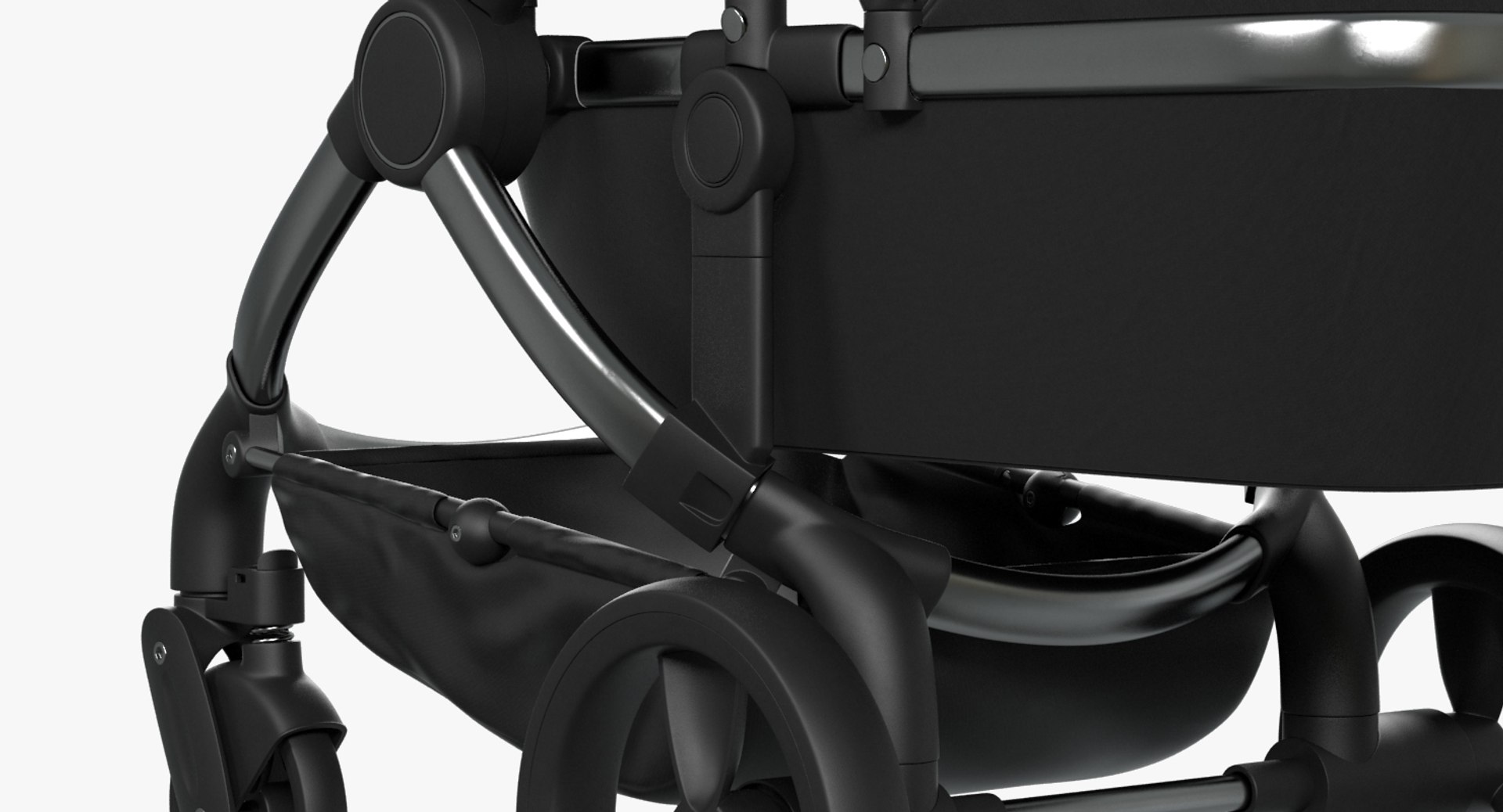 3D Icandy Peach Twin Carrycot - TurboSquid 1410469
