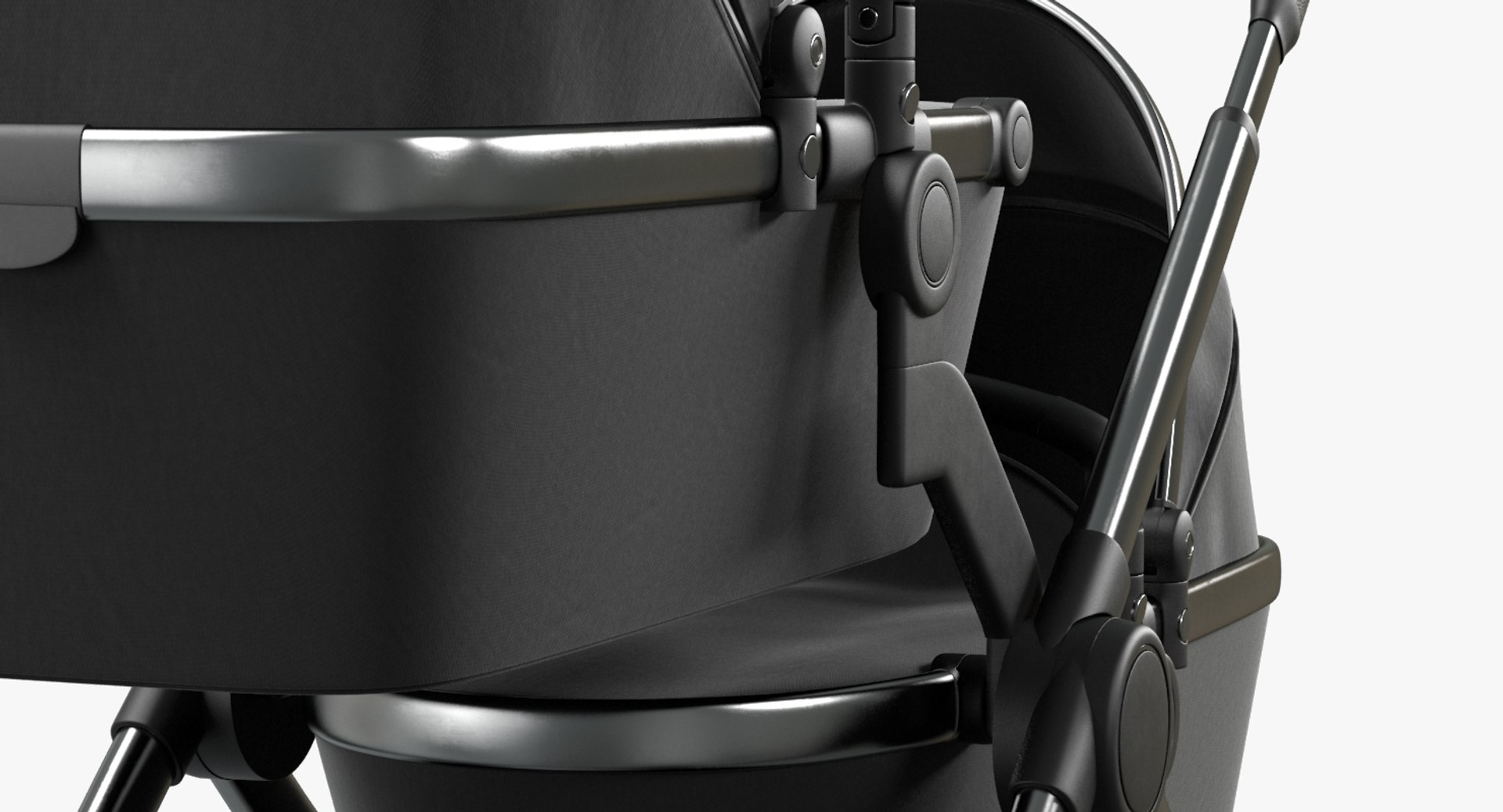 3D Icandy Peach Twin Carrycot - TurboSquid 1410469