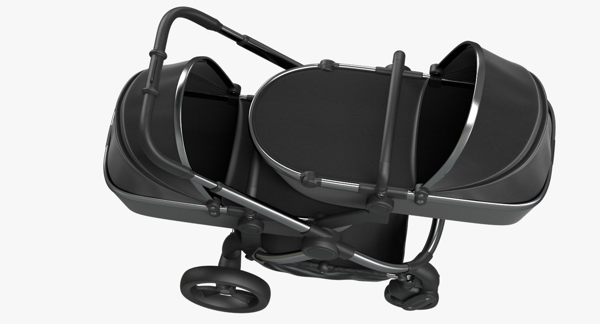 3D Icandy Peach Twin Carrycot - TurboSquid 1410469