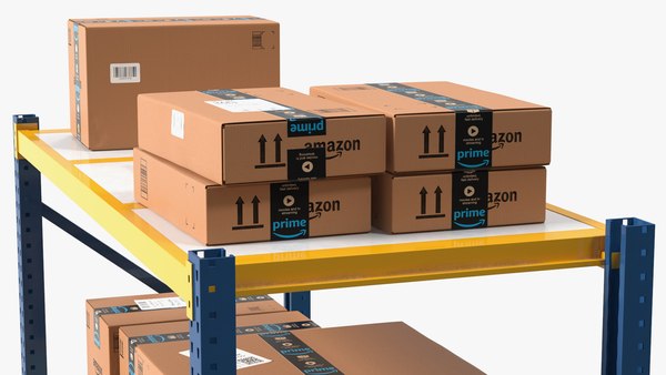 Warehouse Rack with Boxes 3D - TurboSquid 1980707