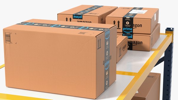 Warehouse Rack with Boxes 3D - TurboSquid 1980707