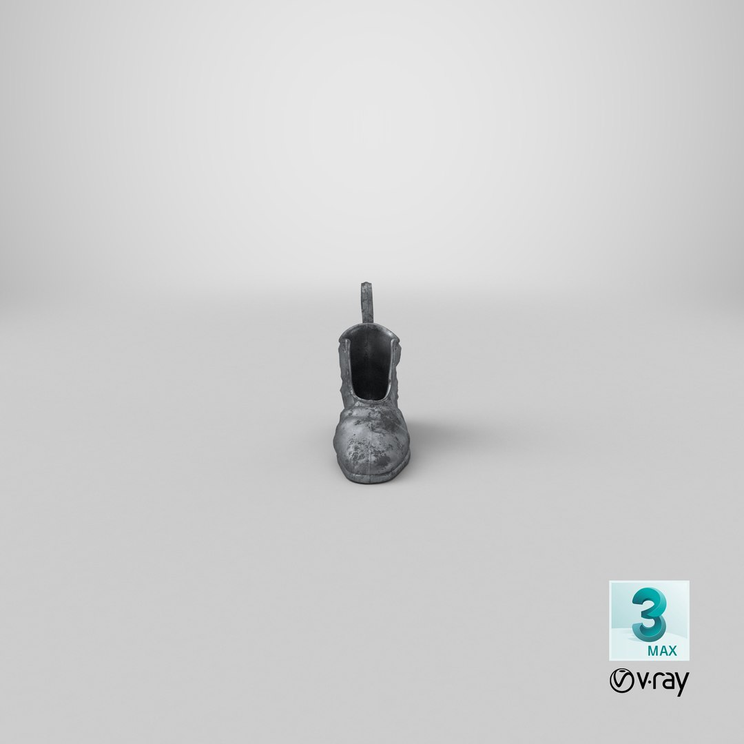 monopoly boot - 3d model