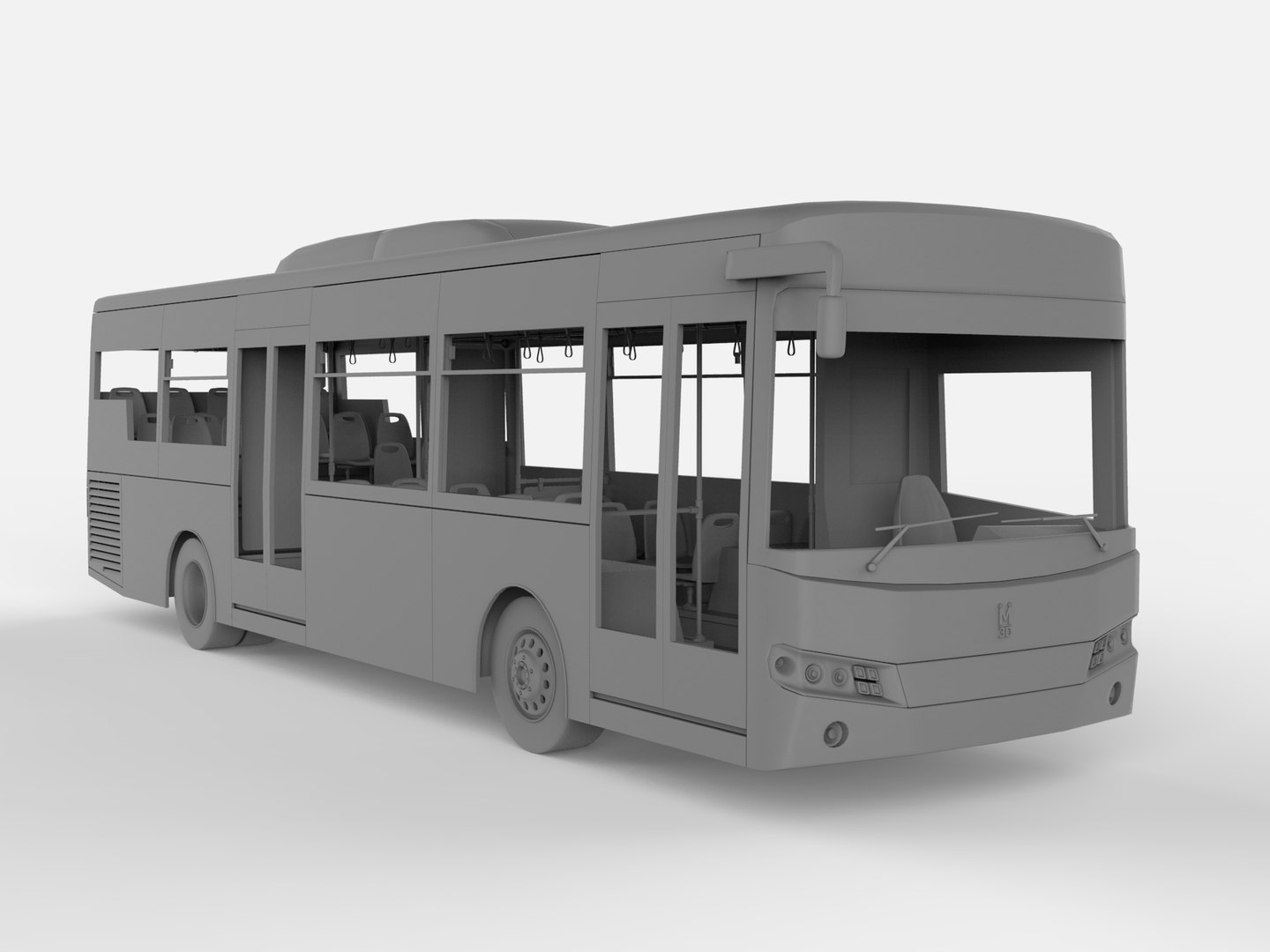 3D Model City Bus - TurboSquid 1459045