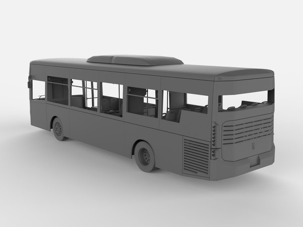 modèle 3D de Bus de ville - TurboSquid 1459045