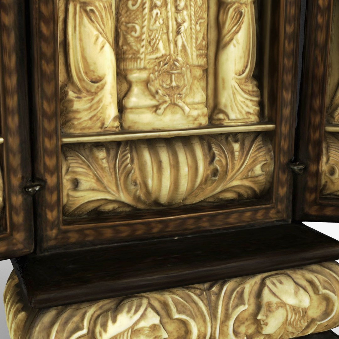 Ivory Wood Religious 3d Ma
