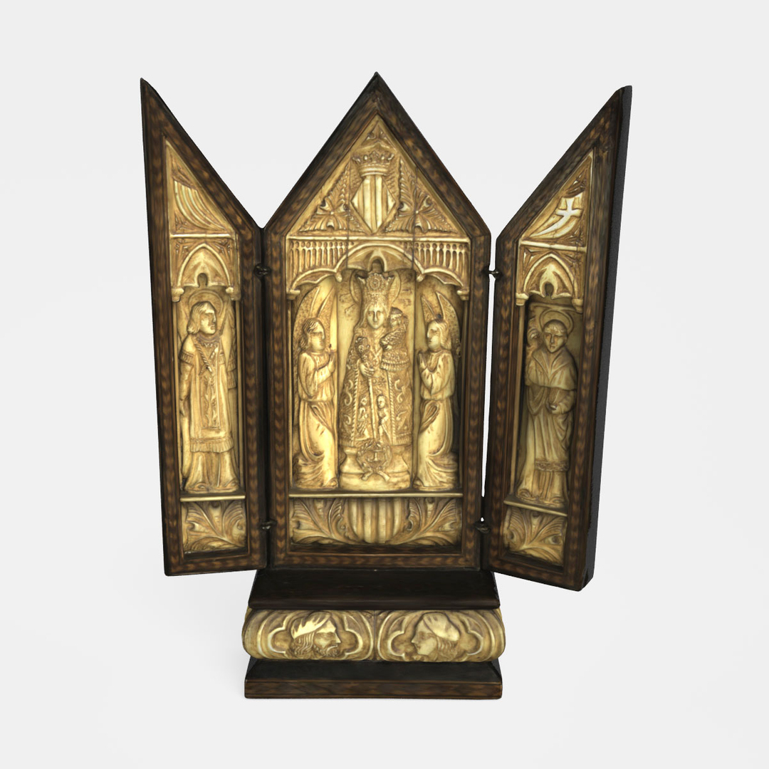 Ivory Wood Religious 3d Ma