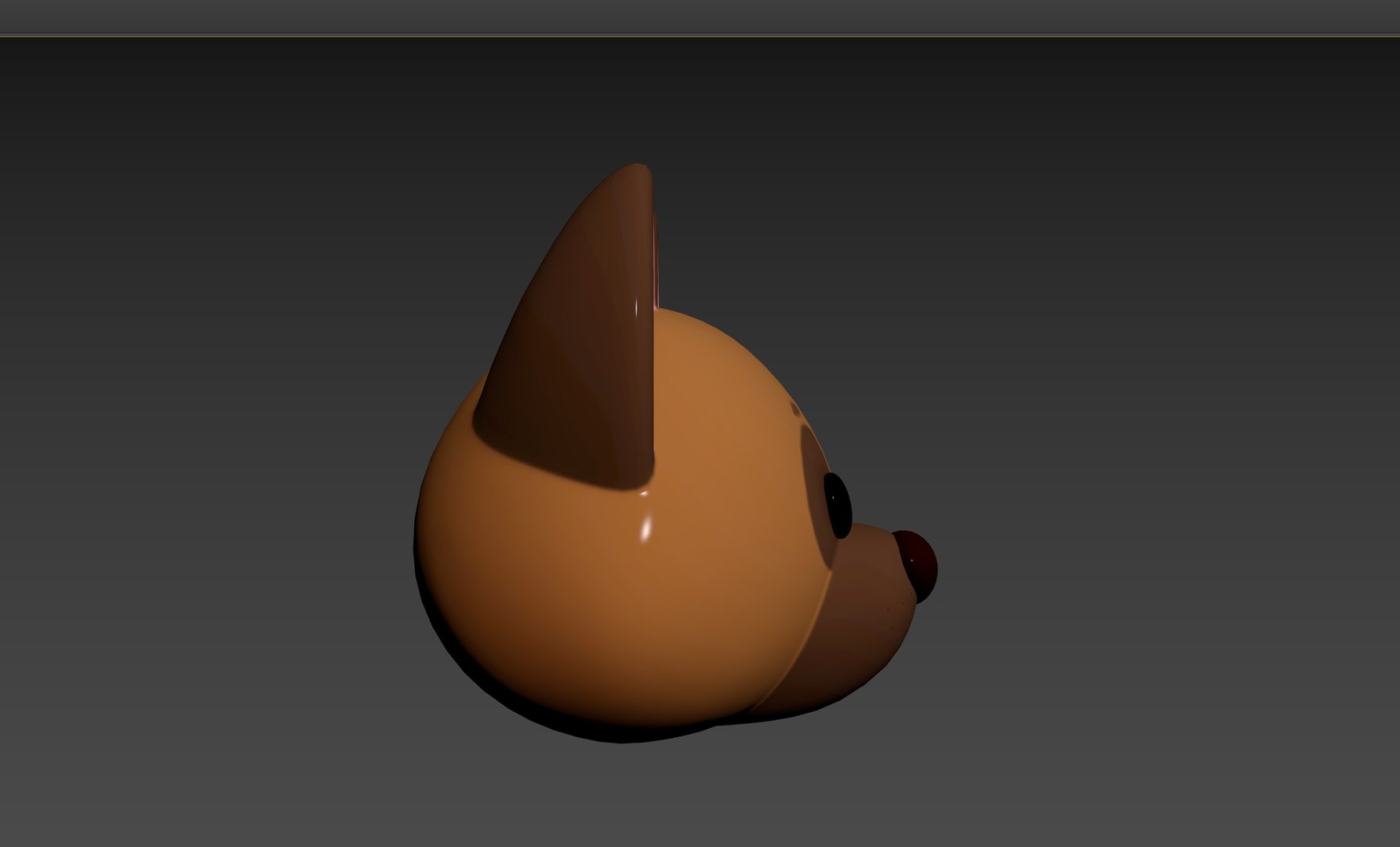 Prop137 German Shepherd Dog Head model - TurboSquid 1946735