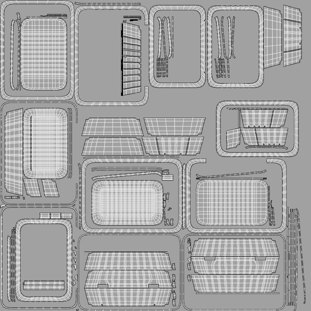 Silver Food Container 3D - TurboSquid 1910243