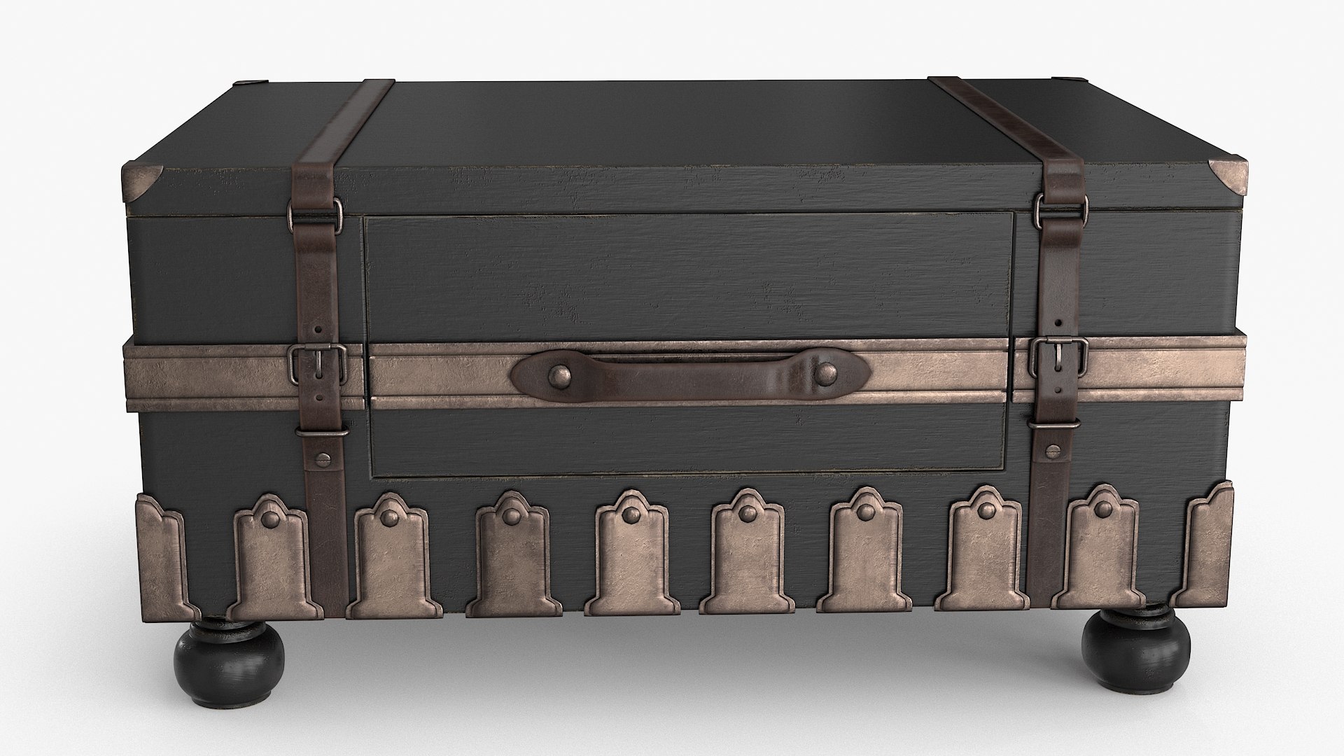 3D Chest Coffe Table - TurboSquid 2366661