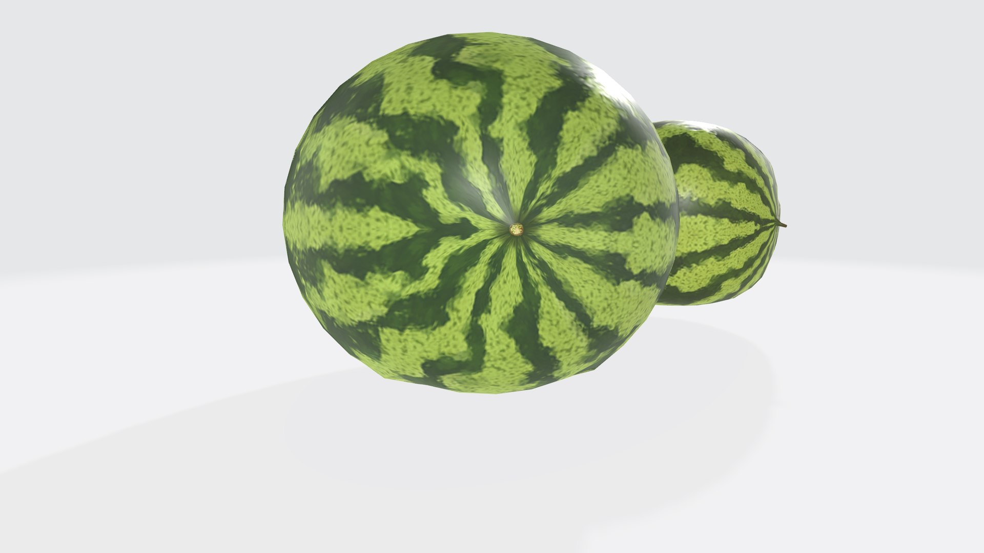 3D Watermelon Model - TurboSquid 1867058