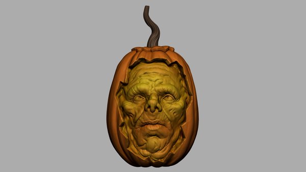 Free 3D Pumpkin head - TurboSquid 1817971