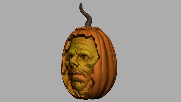 Free 3D Pumpkin head - TurboSquid 1817971