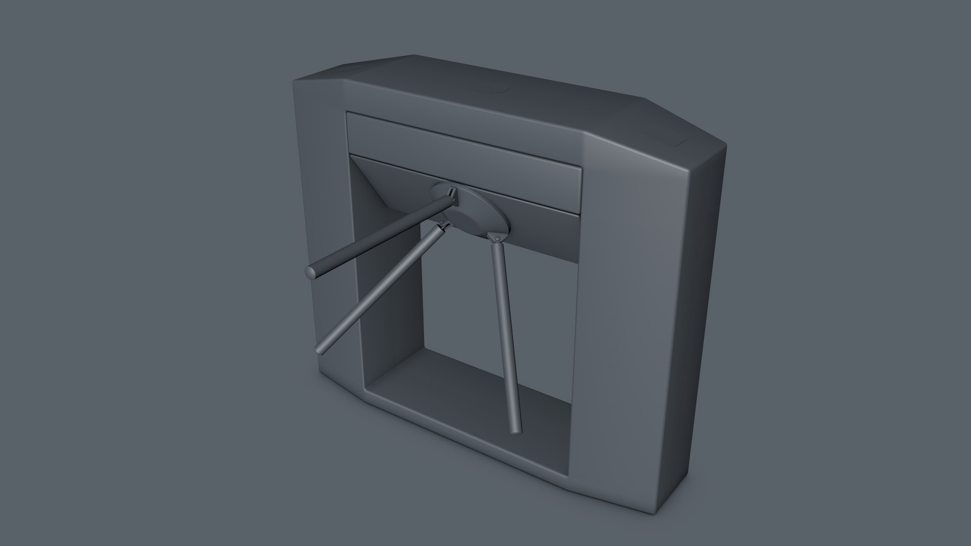 Turn Style Access 3D Model - TurboSquid 1187052