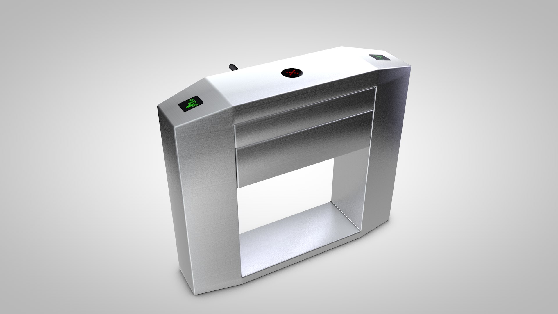 Turn Style Access 3D Model - TurboSquid 1187052