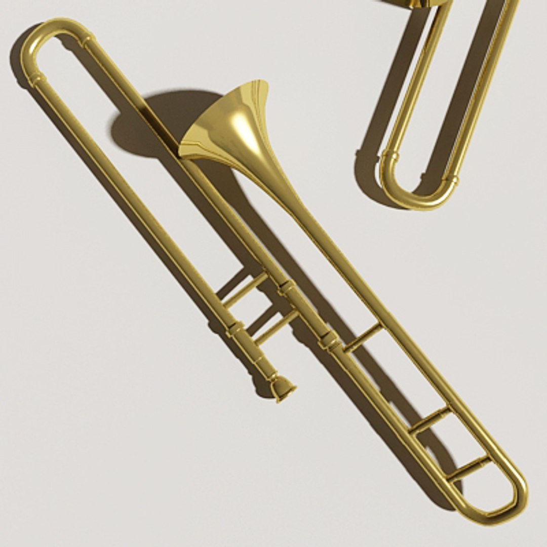 Trombone 3d Model