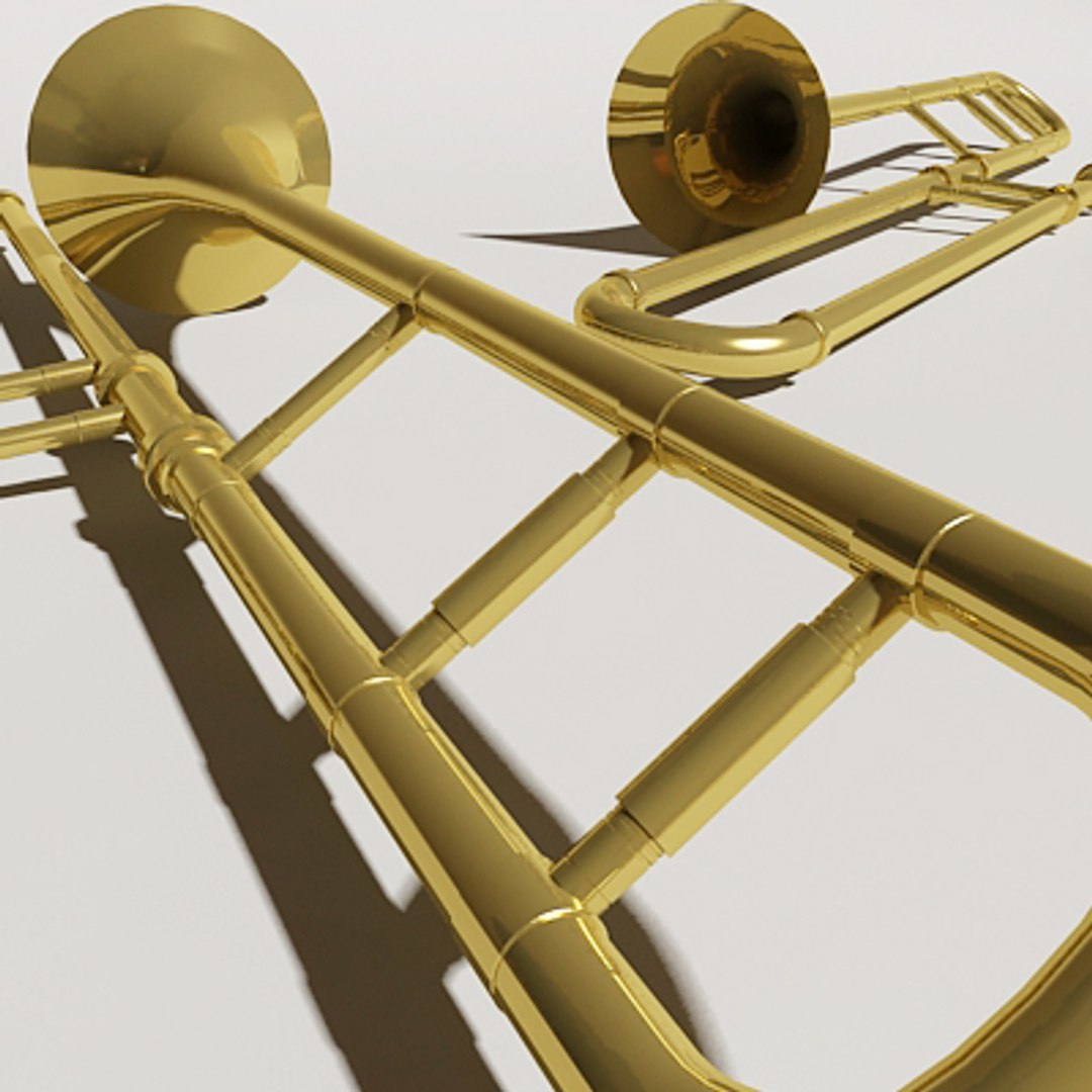 Trombone 3d Model