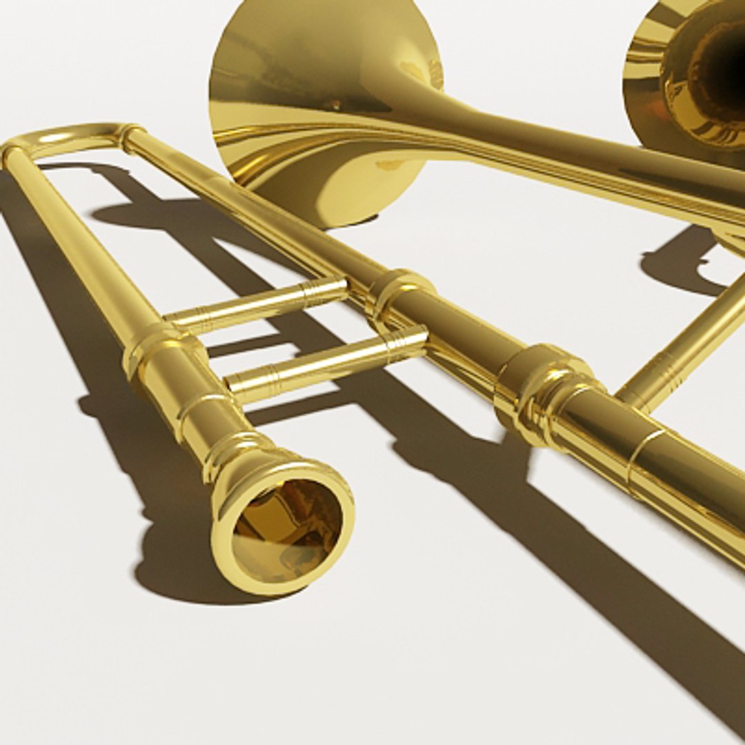 Trombone 3d Model