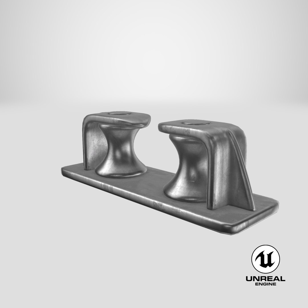 3D Ship Bollard V2 - TurboSquid 2039059