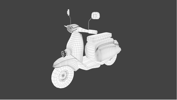 Free scooter vehicles motorcycle 3D model - TurboSquid 1664489